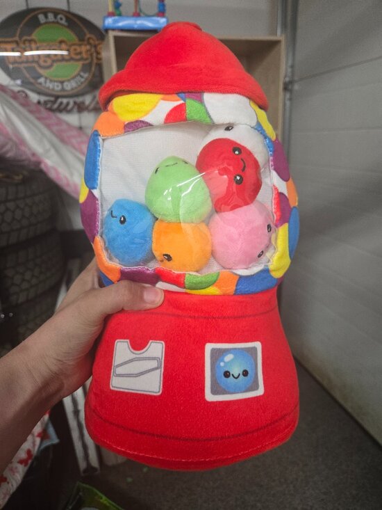 Toys | Squishable Interactive Gumball Machine Plush Size Os Red | Poshmark